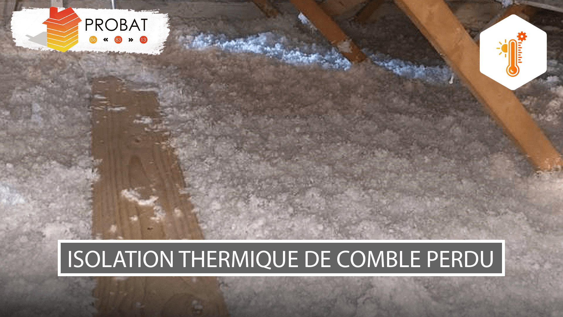 Installation d'isolation thermique sur plancher de comble perdu à La ...